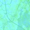Mapa topográfico Sasmuan, altitud, relieve